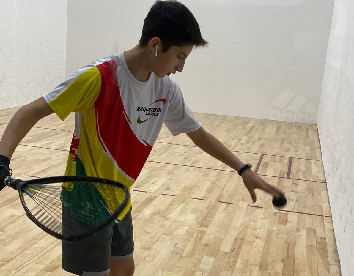 Dos bolivianos en la final del Mundial Junior de raquetbol - PODIO.bo