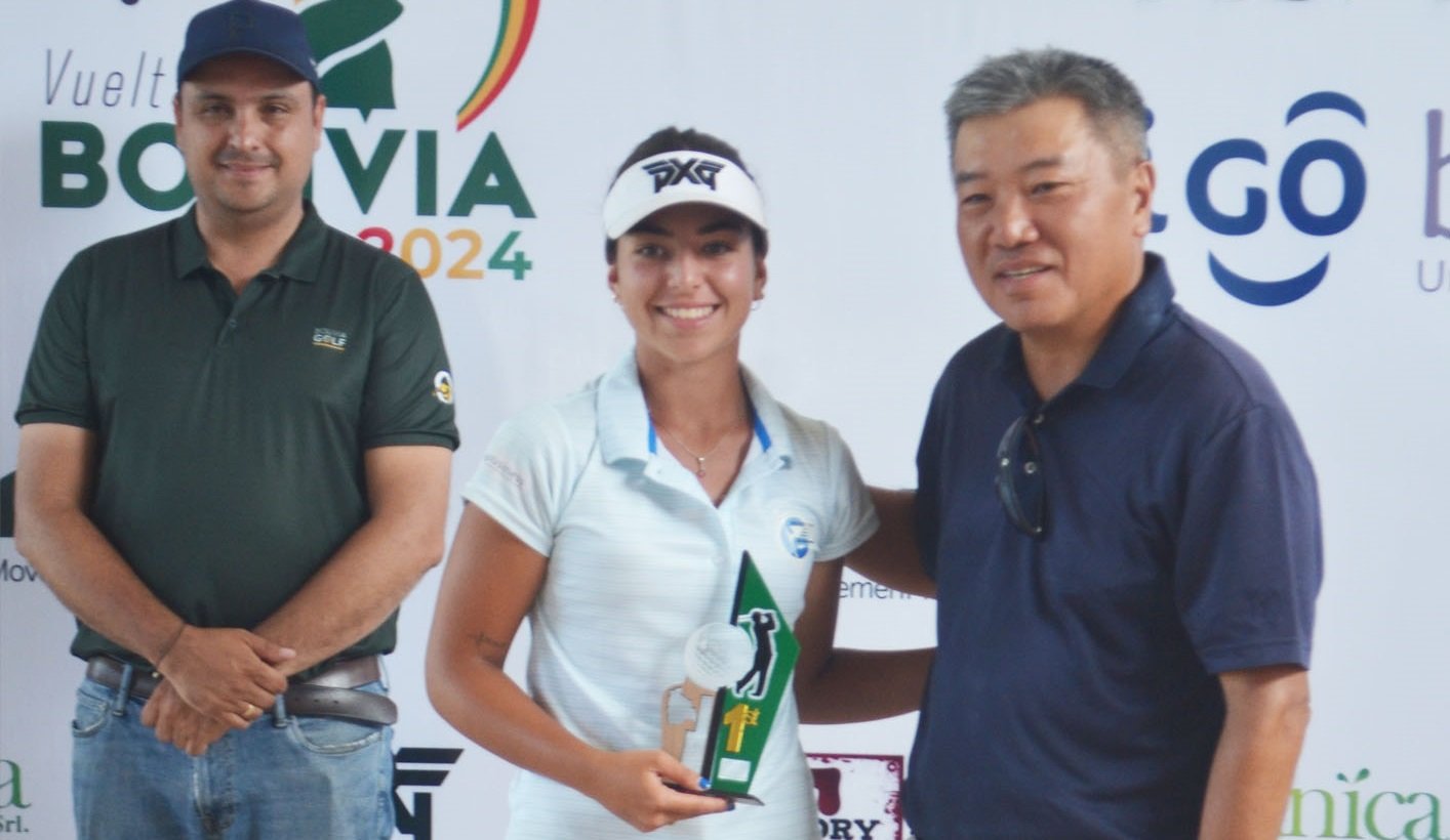 Constanza Quiroga apunta a dos torneos internacionales de golf - PODIO.bo