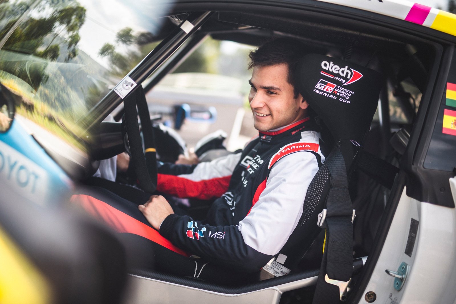 Bruno Bulacia rinde examen en el asfalto del Rally Sierra Morena - PODIO.bo