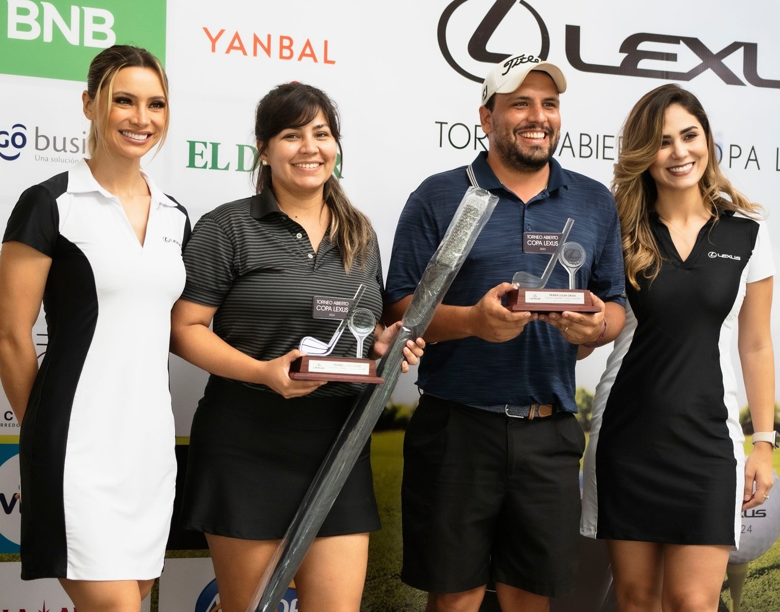 Andrea Daniela Pérez y Andrés Ríos ganan en la Copa Lexus de Golf ...