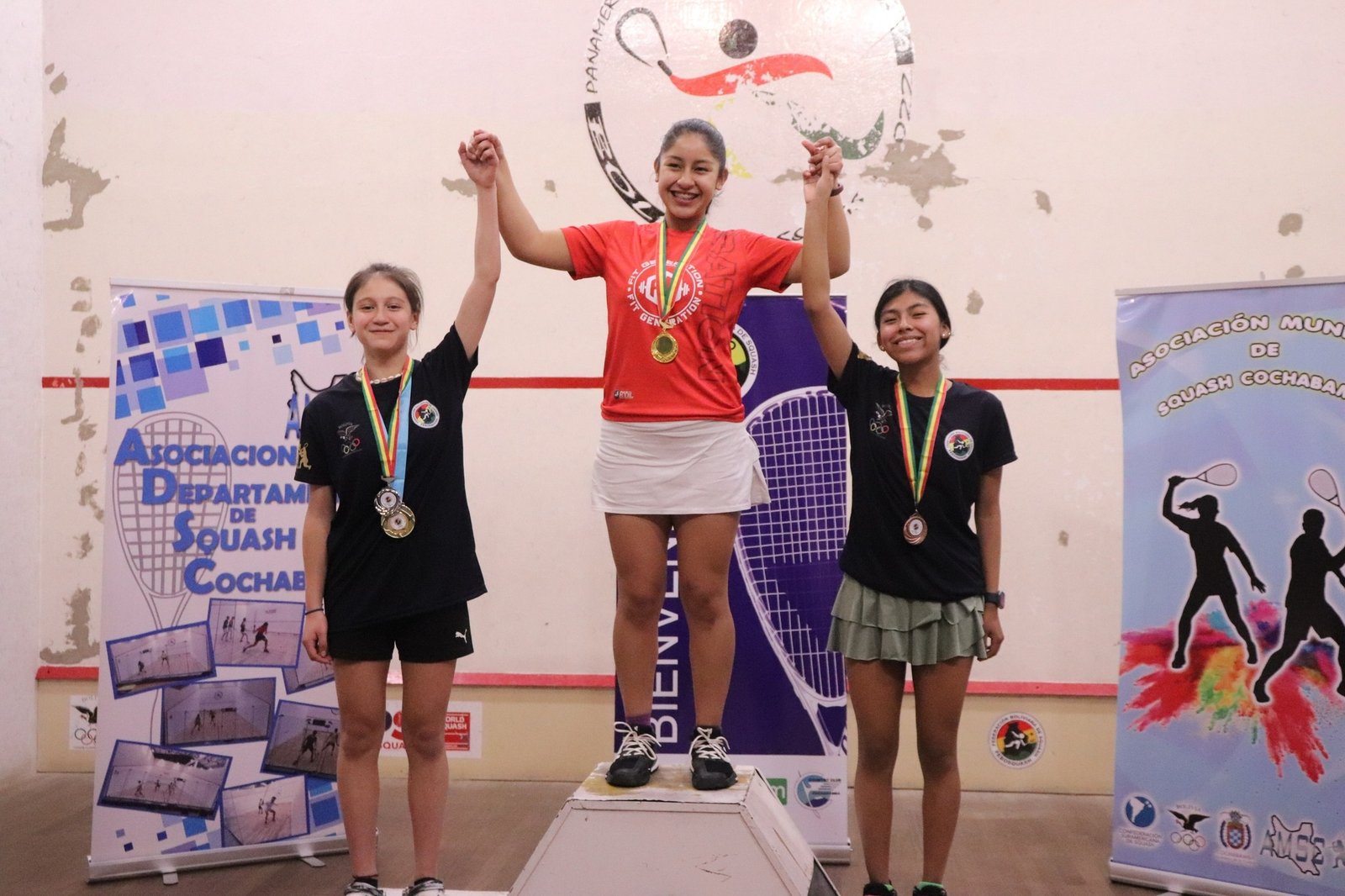 Cochabamba se consagra campeón del Nacional de Squash57 - PODIO.bo