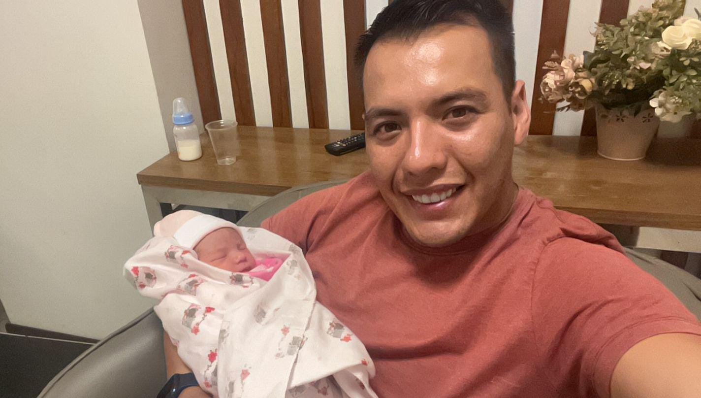 Roy Velasco se inyecta de motivación con el nacimiento de su hija ...